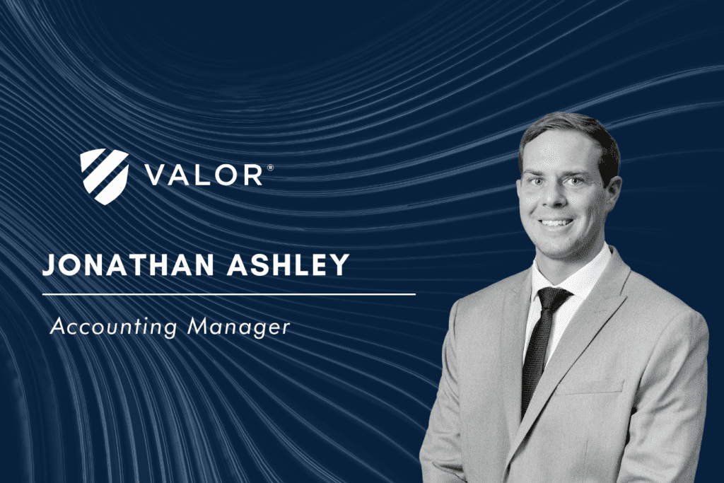 Valor Welcomes Jonathan Ashley